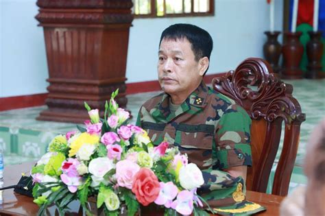 អគ្គមេបញ្ជាការនៃកងយោធពលខេមរភូមិន្ទ ចុះត្រួតពិនិត្យការអនុវត្តបទបញ្ជាដ៏ខ្ពង់ខ្ពស់របស់សម្ដេចតេជោ