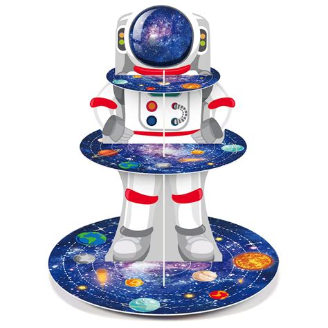 Space Astronaut Cupcake Stand Space Themed Birthday