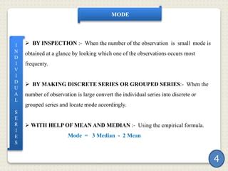 To Find Mode Ppt PPTX