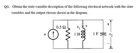 solved q1 obtain the state variable description of the