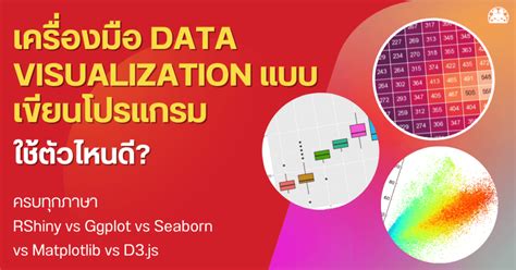 เครื่องมือทำ Data Visualization แบบเขียนโปรแกรม ใช้ตัวไหนดี Rshiny