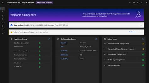 Guardium Security Key Lifecycle Manager Optimatech