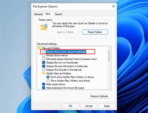 How To Fix Windows Not Showing Thumbnails