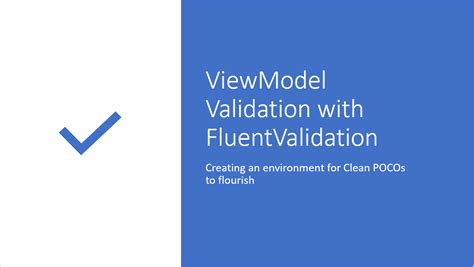 Viewmodel Validation With Fluentvalidation By Johnnydevcraft 1 Medium