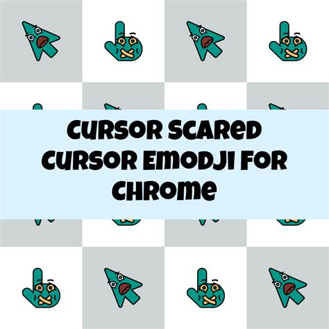 Cute Cursor Cursor Scared Cursor Emodji For Chrome Cursor Space