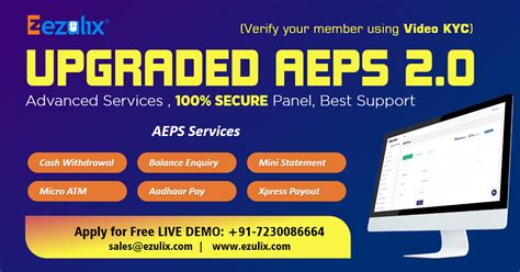 Upgraded AEPS 2 0 â Advance Services with 100 Security Support