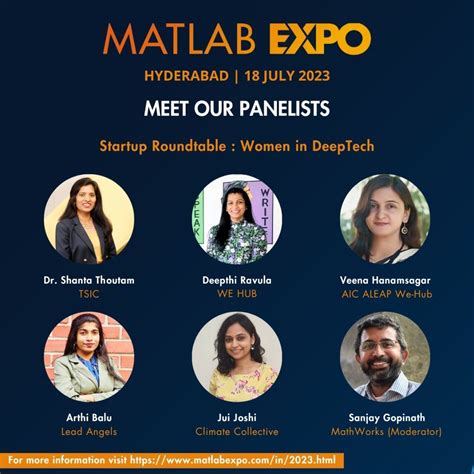 Matlabexpo Womenintech Deeptech Ai Paneldiscussion Leadangels