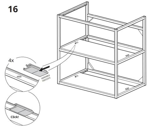 Ikea Enhet Shelf Insert Instruction Manual