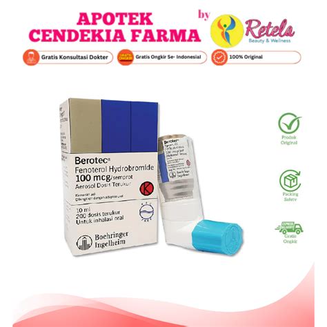 Jual Berotec Mdi 100 Mcg Inhaler Shopee Indonesia