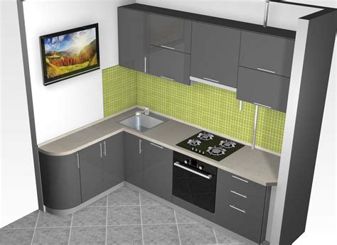 Дизайн угловой кухни: фото и проекты кухонь