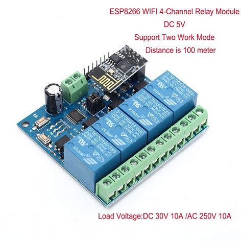 ESP ESP Wifi Relay Module Remote Control Switch Channel V V For Smart Home IOT