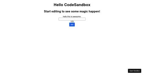 React Webcomponent Tonic Ui Test Forked Codesandbox