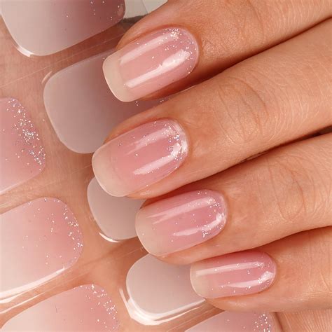 Danni And Toni Halb Ausgehärtete Gel Nagelfolien Mystery Veil Rosa