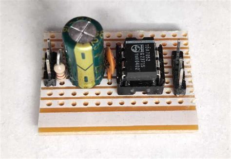 Tda7052 Tda7052a Diy Guide Really Simple Power Amplif