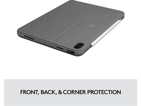 Logitech Combo Touch Ipad Air Keyboard Case Open Box
