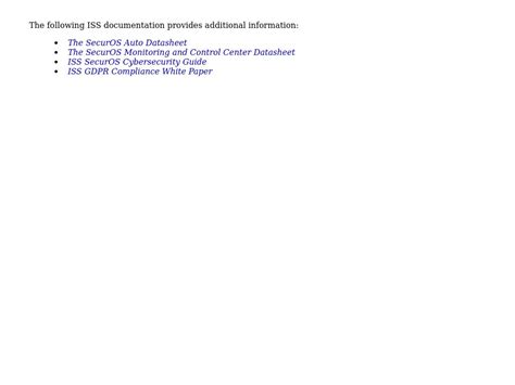 Iss Documentation Dell Validated Design For Urban Mobility With Iss Design Guide Dell
