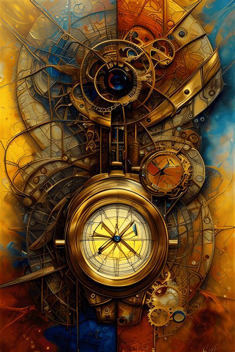 Super Resolution Golden Compass Graphic · Creative Fabrica