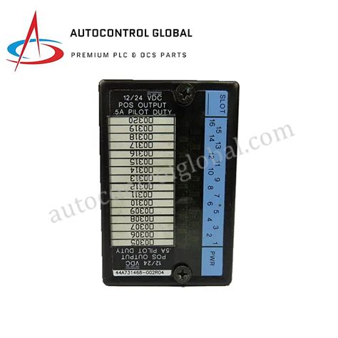 Ic670mdl740j Ge Fanuc Discrete Output Module Autocontrol Global