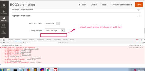 magento2 in magento 2 edit the image uploaded image field works in