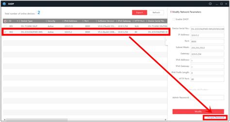 How To Reset Passwords On Sadp Tool Ness Corporation Support