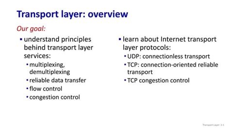 Computer Network Notes Transport Layer Pdf