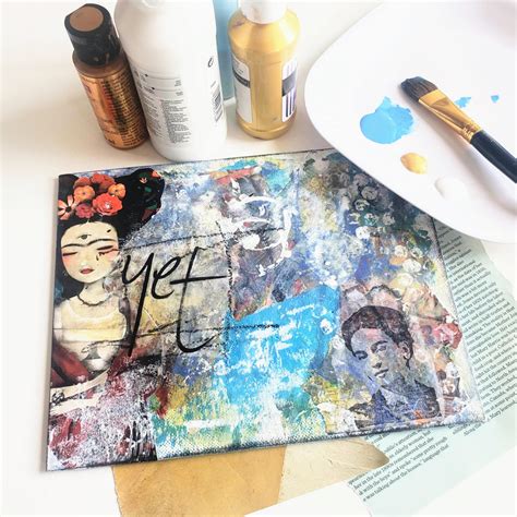 Mixed Media Collage Artwork