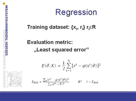 Regression Artificial Neural Networks 07032017 Regression Regression