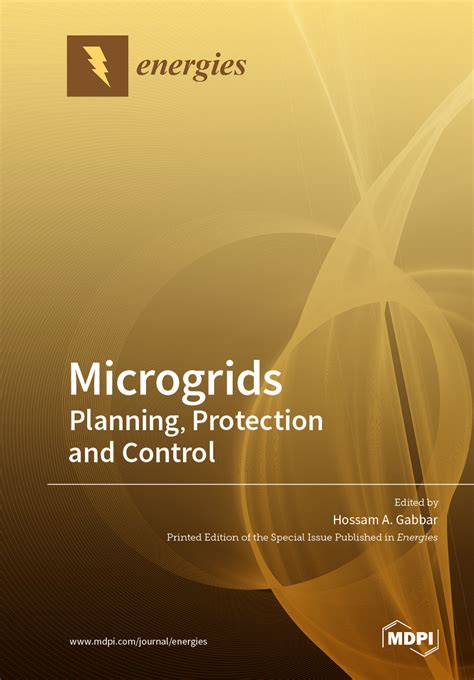 Microgrids Planning Protection And Control Mdpi Books