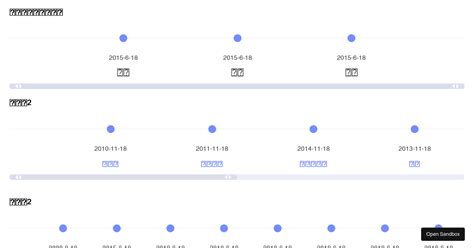 vue brush timeline examples codesandbox