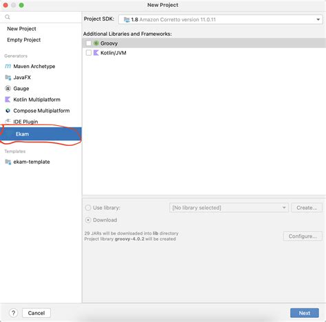 New Project Using Project Templatezip Ides Support Intellij