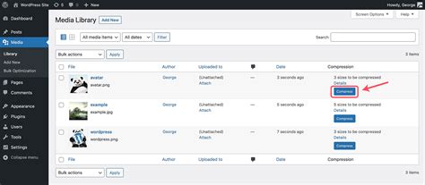 How To Compress Existing Images With The WordPress Plugin