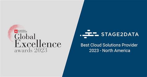 Stage2data Cloud Solutions Globalexcellenceawards Stage2data Inc