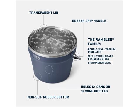 Yeti Rambler Beverage Bucket With Lid