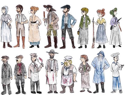 Edwardian Working Class 4 By Timbukdrew On Deviantart