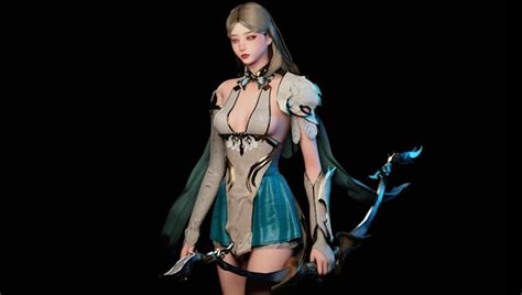 be 3d realistic game character texture topology daz3d idle animate