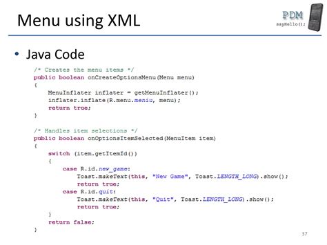 Mdad 4 Android Basics Of Ui Applications Ppt
