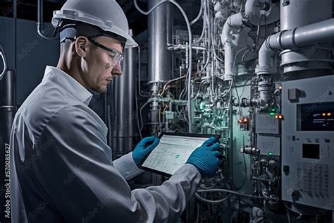 Chemical Engineer Designing And Troubleshooting A Complex Chemical Process Concept Of Problem