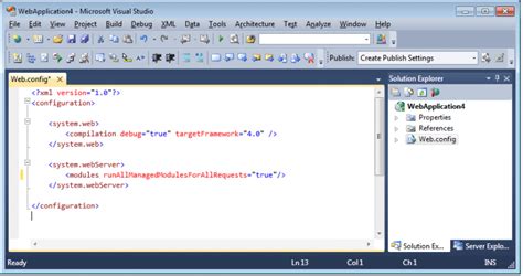 فایل Web config چیست