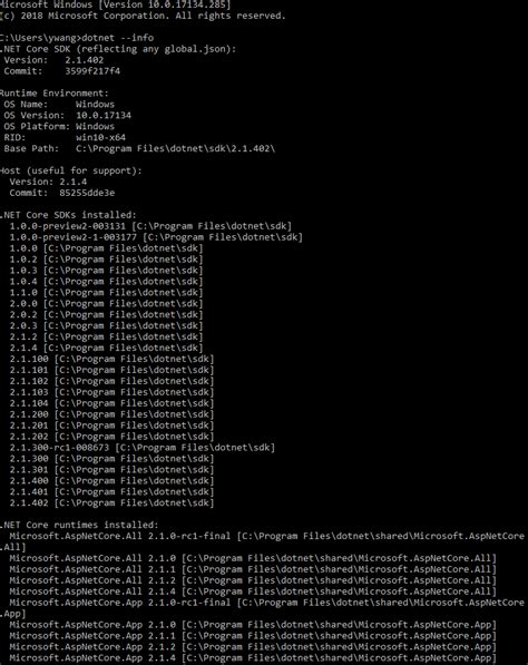 C VS2017 Missing Net Core 2 1 As Target Framework Stack Overflow