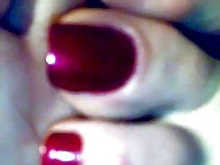 Long Red Toenails Hotntubes Com