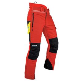 Pfanner Ventilation A Red Chain Saw Trousers