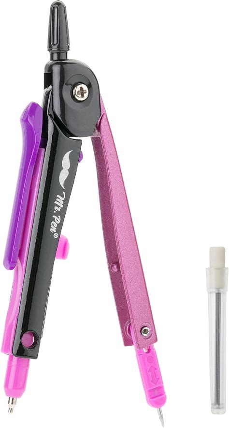 Mr Pen Compass For Geometry Pink Math Compass Drafting Tools Circle Drawing
