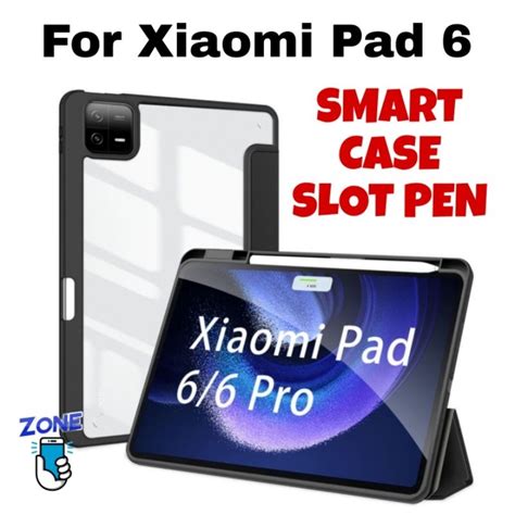 Jual Smart Case With Slot Pen Xiaomi Pad Bookcover Flip Casing Mi Pad Premium Crystal Clear
