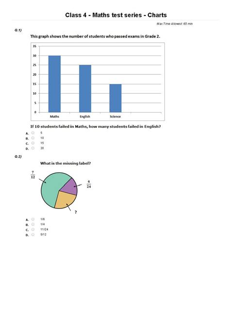 Computation Operations For Class 4 Imo Olympiad Tester