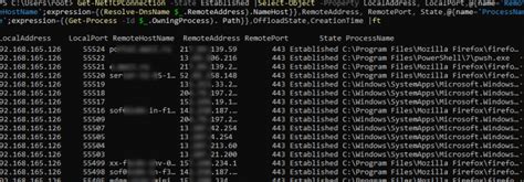Checking Active TCP IP Connections On Windows With PowerShell Windows OS Hub