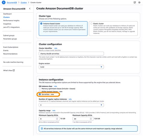 amazon documentdb serverless is now available the nas guy