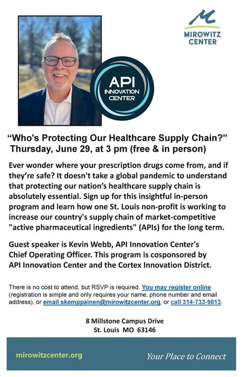 Cortex Innovation District On Linkedin The Api Innovation Center Is Hosting A Presentation On