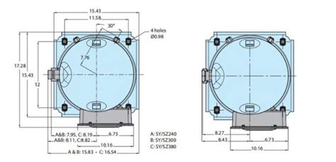 Sy Series Performer Air Conditioner Compressor Scroll Compressor Sy240a4cbe Sy240~sy300 20~25hp