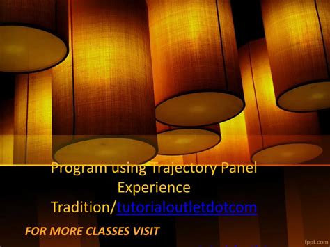 ppt program using trajectory panel experience tradition tutorialoutletdotcom powerpoint