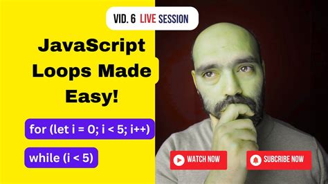 Master Javascript Loops In 1 Hour For Loop And While Loop Explained With